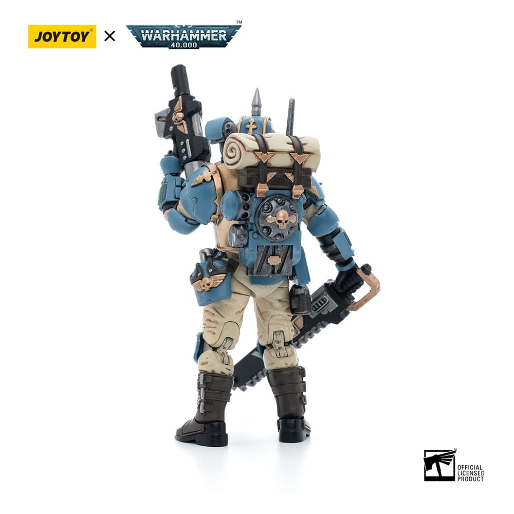 Warhammer 40k Action Figure 1/18 Astra Militarum Tempestus Scions Squad ...