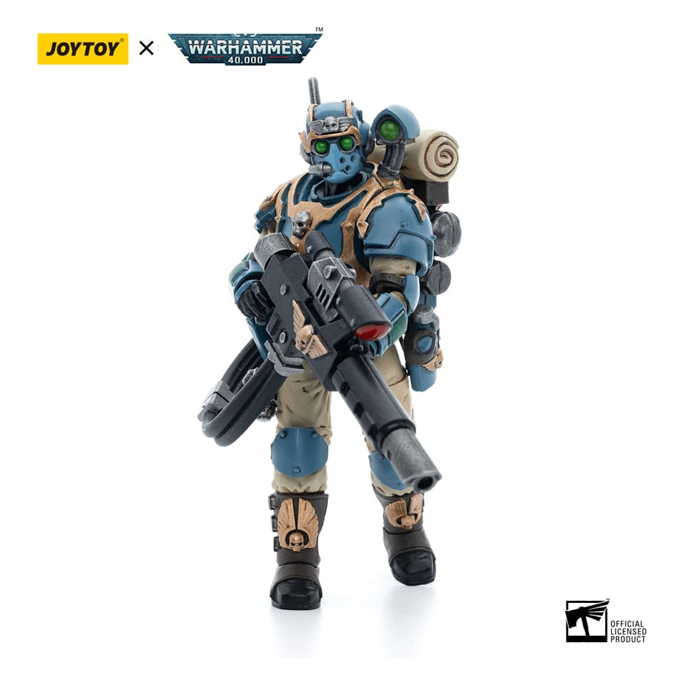 Warhammer 40k Action Figure 1/18 Astra Militarum Tempestus Scions Squad ...