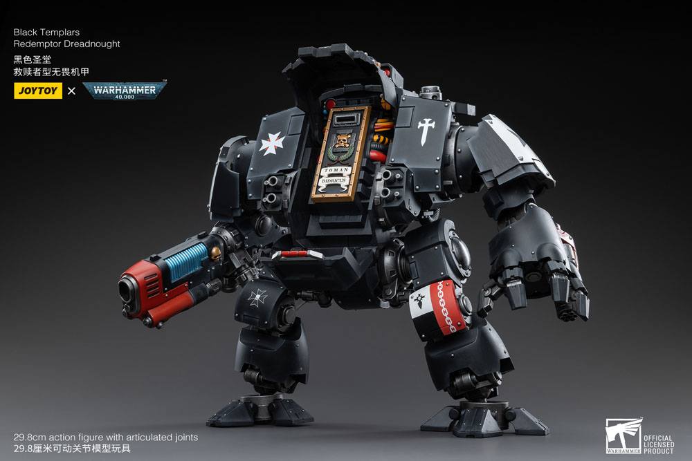 Warhammer 40k Action Figure 1/18 Black Templars Redemptor – Hobby Figures
