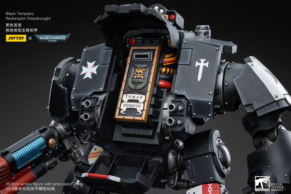 Warhammer 40k Action Figure 1/18 Black Templars Redemptor – Hobby Figures
