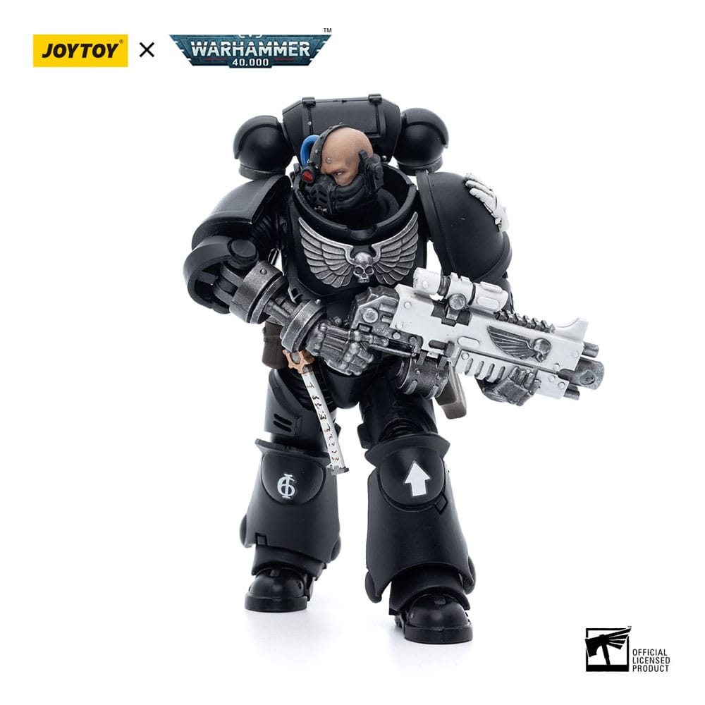 Warhammer 40k Action Figure 1/18 Iron Hands Intercessors Brother Gravak ...