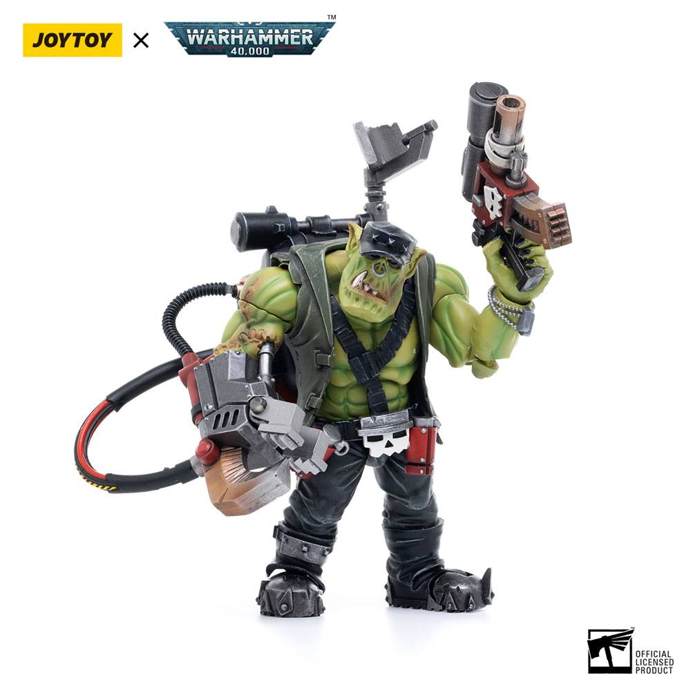 Warhammer 40k Action Figure 1/18 Ork Kommandos Nob – Hobby Figures