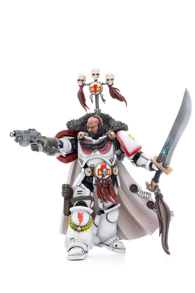 Warhammer 40k Action Figure 1/18 White Scars Captain – Hobby Figures