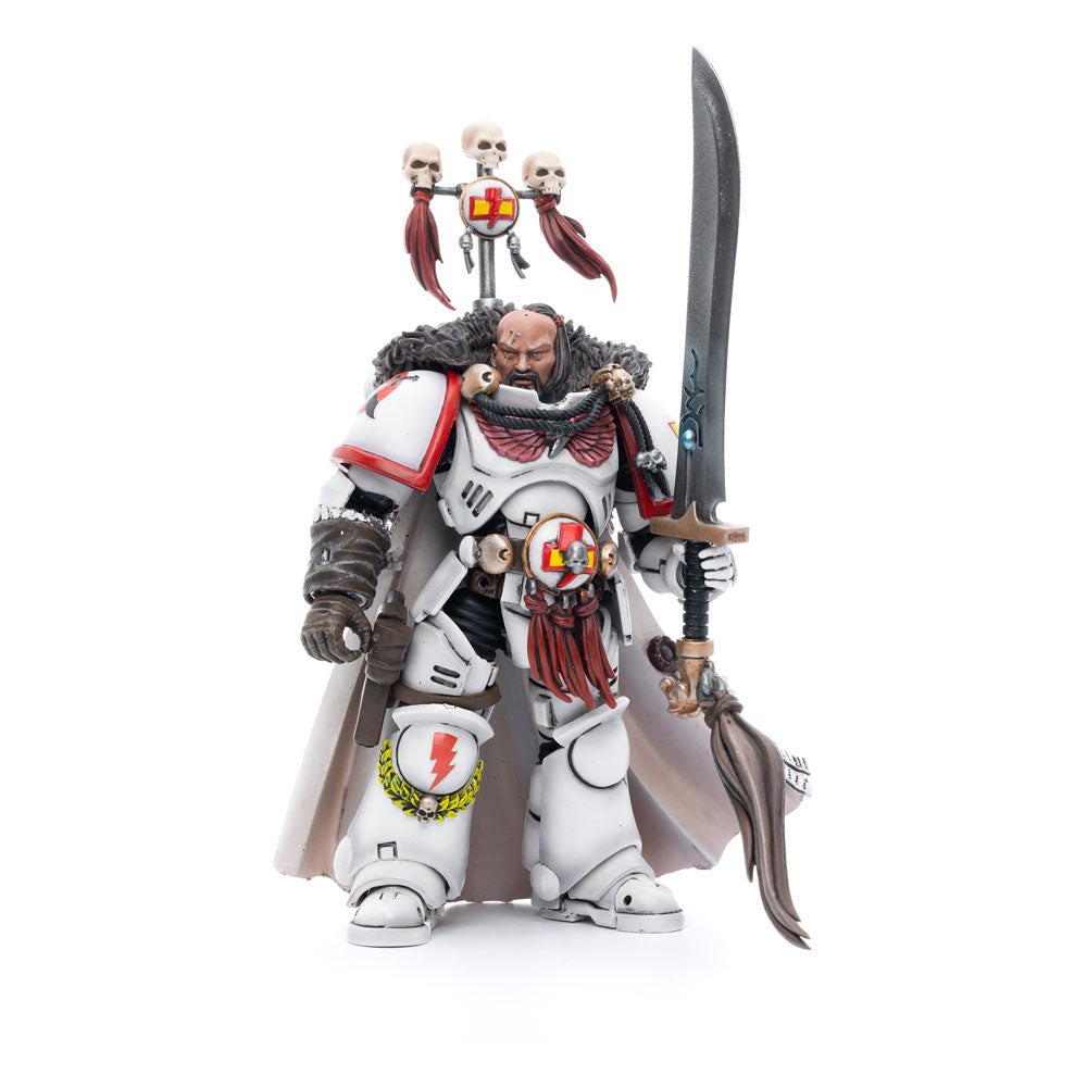 Warhammer 40k Action Figure 1/18 White Scars Captain – Hobby Figures