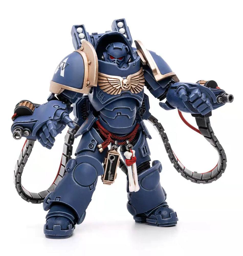 Warhammer 40k Action Figure 3-Pack 1/18 Ultramarines Aggressors 12cm ...