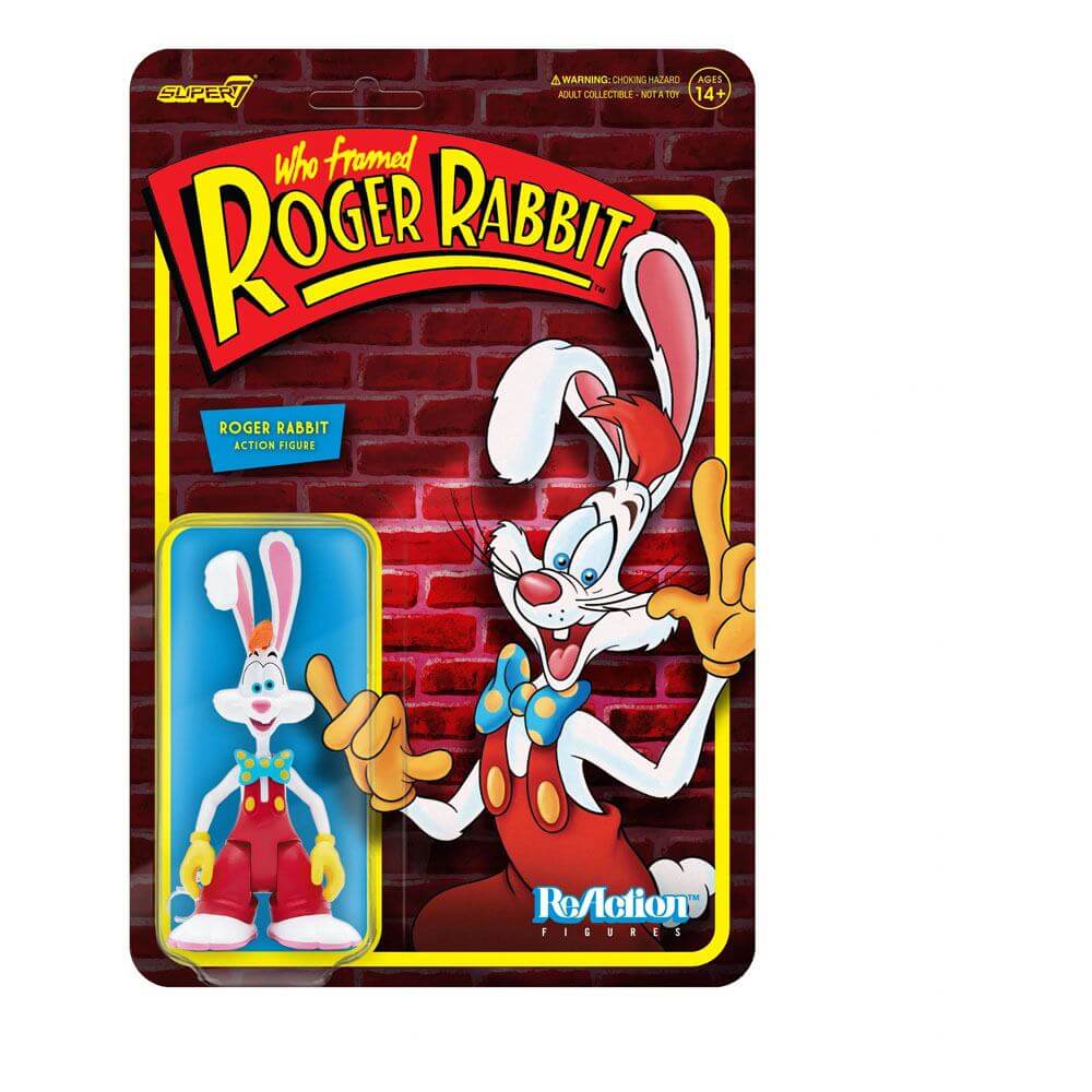 Who Framed Roger Rabbit ReAction Action Figure Roger Rabbit 10cm ...