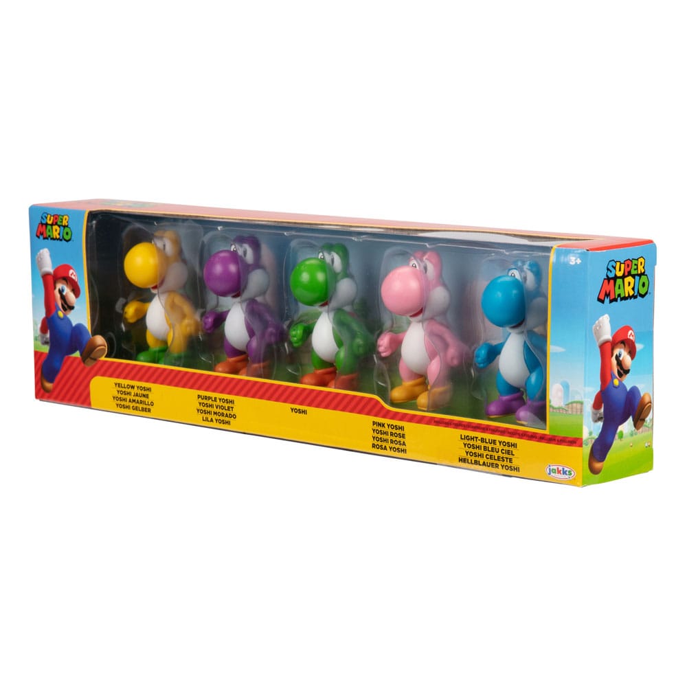 World of Nintendo Action Figures Yoshi Wave 2 6cm Hobby Figures