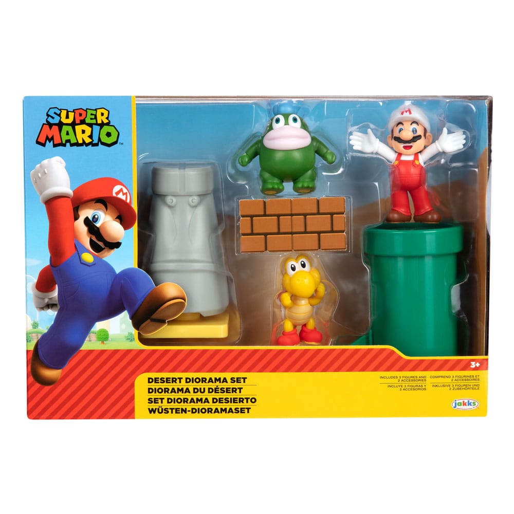World of Nintendo Super Mario Diorama Set Desert - Hobby Figures