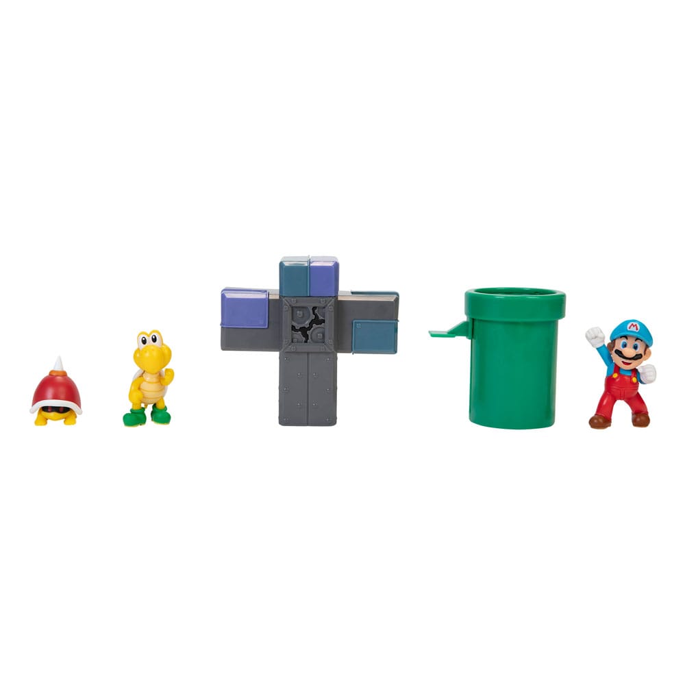 World of Nintendo Super Mario Diorama Set Underground - Hobby Figures