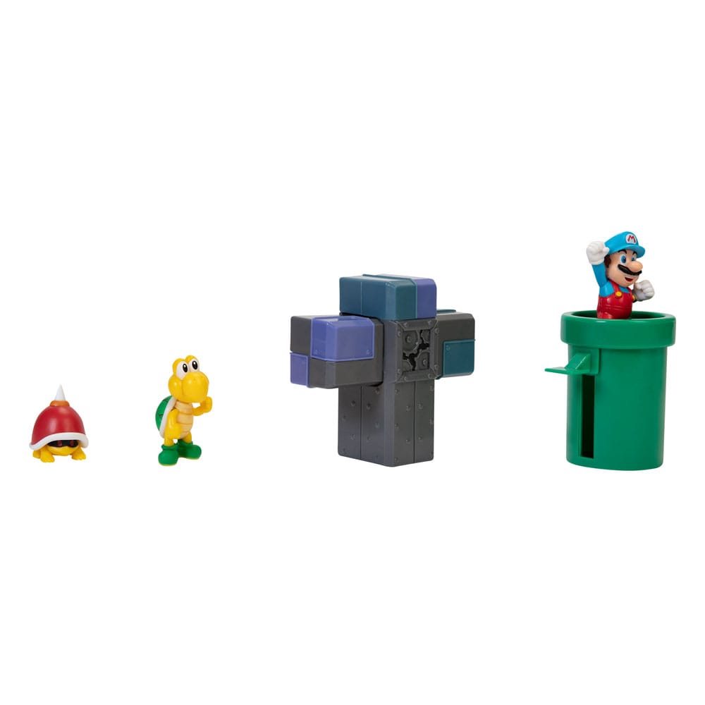 World of Nintendo Super Mario Diorama Set Underground - Hobby Figures